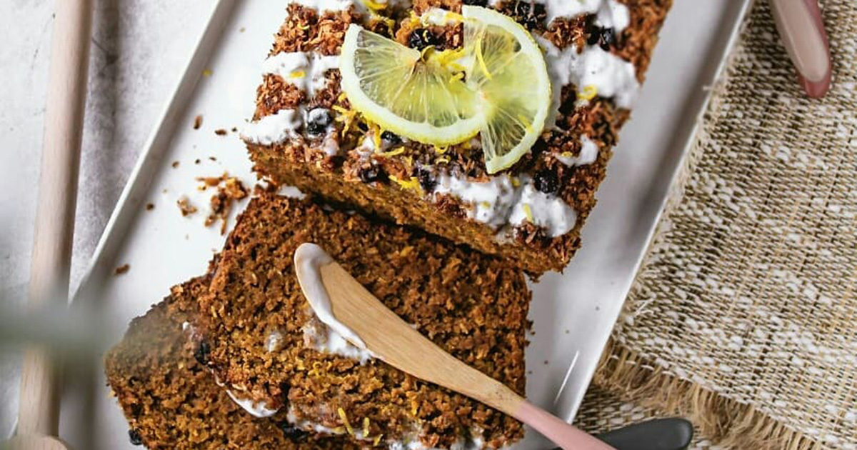 LEMON AND COCONUT CRUNCH LOAF - Cocavo