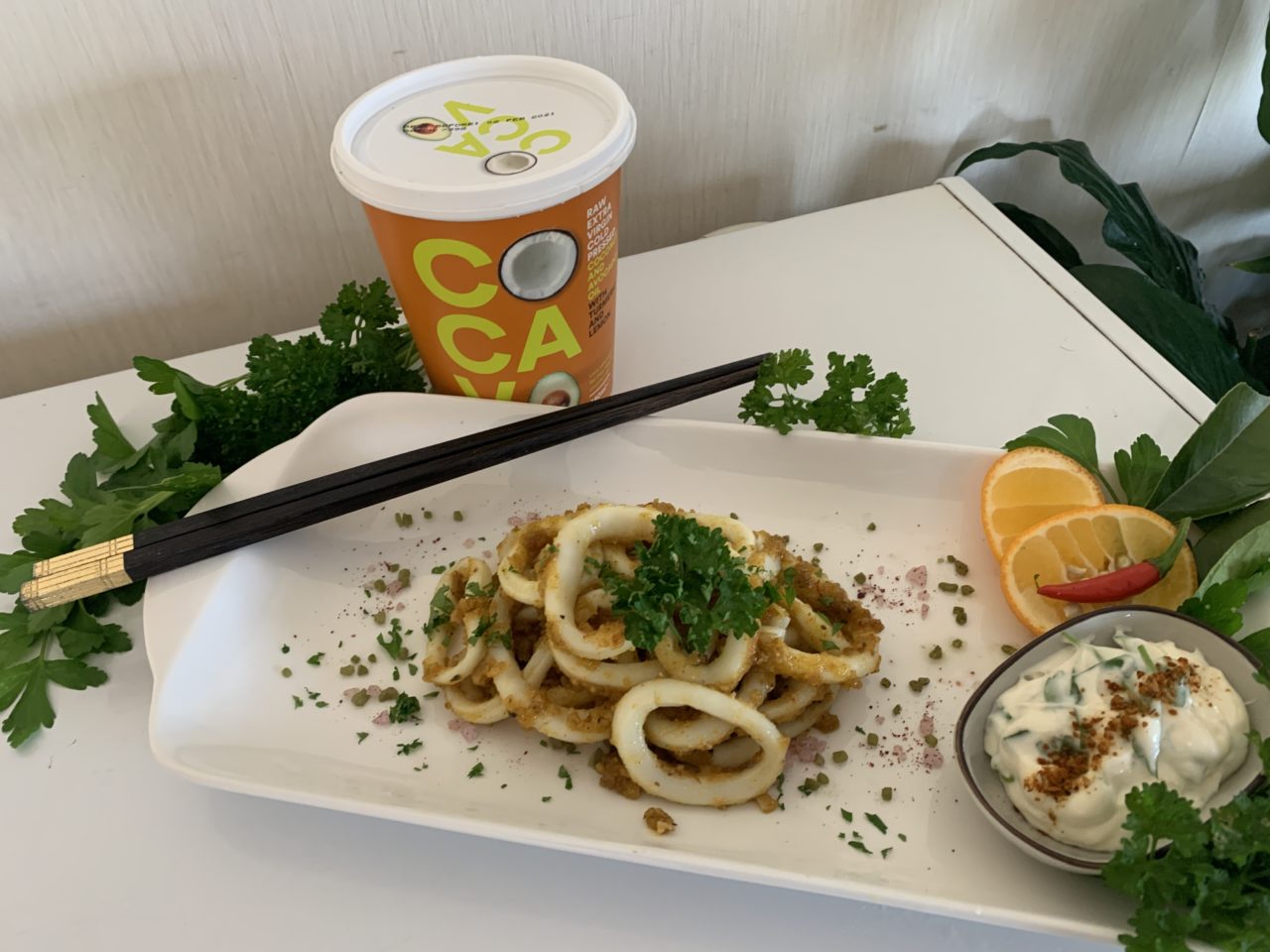 Louisiana Cajun-spiced Calamari - Cocavo